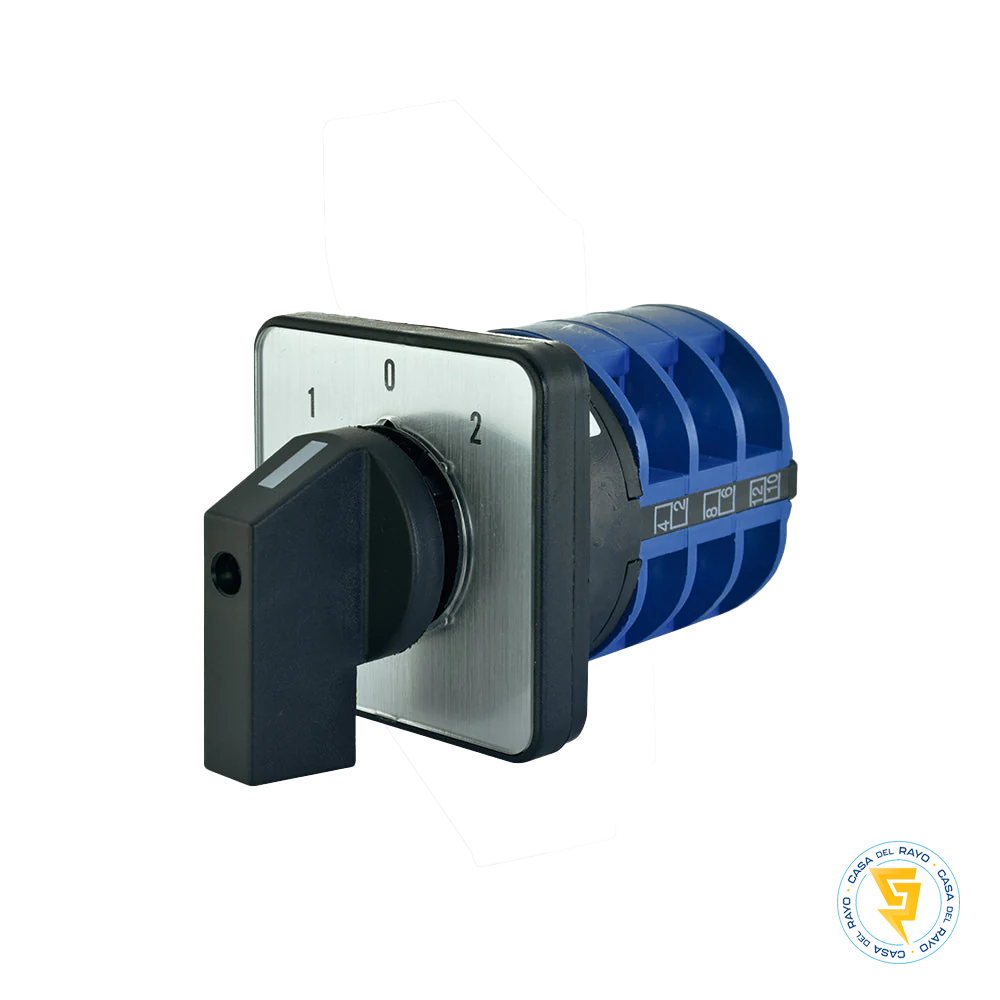 SELECTOR CONMUTADOR 3 POSICIONES 1-0-2 32A LEXO | casadelrayo.cl